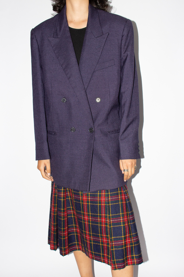 BLAZER TRANSPASSADO VALENTINO LINHO - METRÓPOLIS