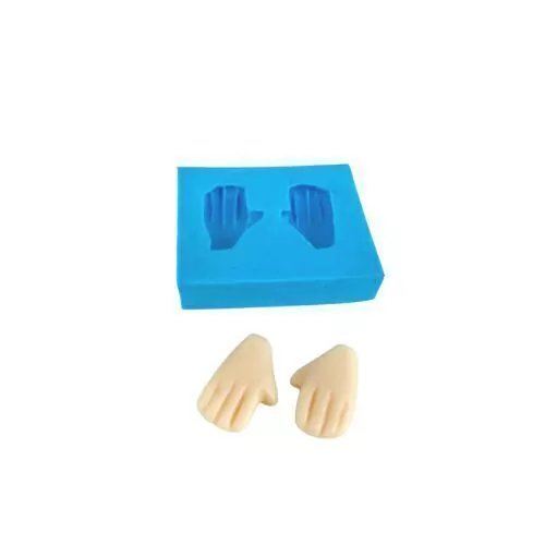 Molde de Silicone Mãos - Darlene Artesanatos