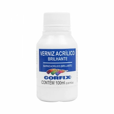 Verniz Cristal 100ml Corfix - Darlene Artesanatos