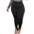 Calça Prada Plus Size Cinto Roupa Feminina Moda Plus Size