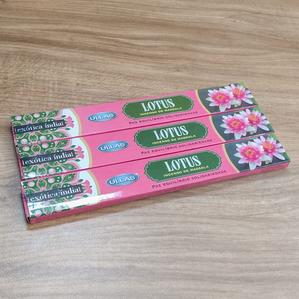 Incenso Massala Lótus - Ullas