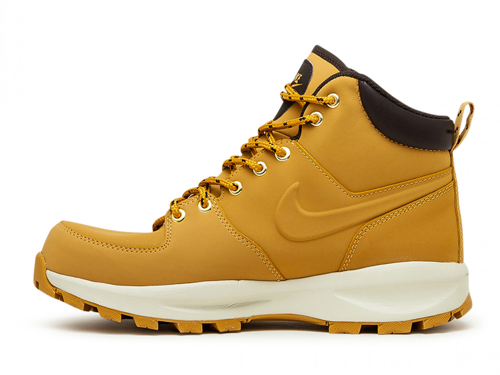Tênis Nike Manoa Leather Yellow Boot Brooklyn Limited Edition