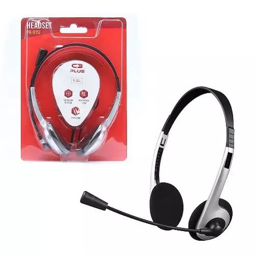 Headset C3 Plus Fone e Microfone PH-01SI - Femapel