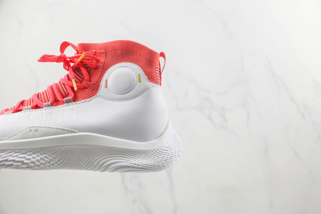 Under Armour Curry 4 Flotro White Red - DUKE SPORT