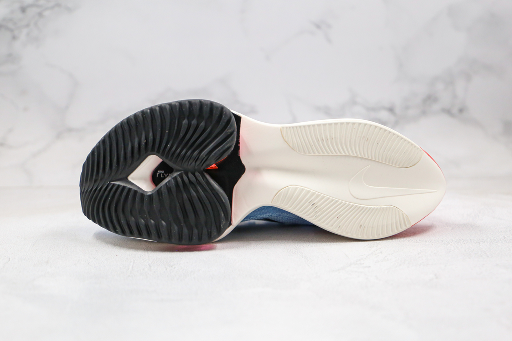 Nike Air Zoom Alphafly Next% "Blue White Orange"