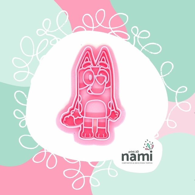 Bluey N1 - Perrito azul - Comprar en NAMI 3D