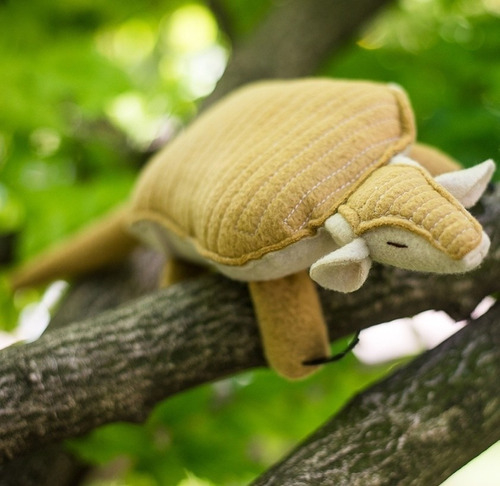 Muñeco Tela Animales Argentinos Tatú Armadillo Gigante