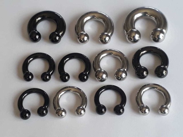 Expansor Bull macizo de Acero Quirúrgico !!!, dilatador de orejas