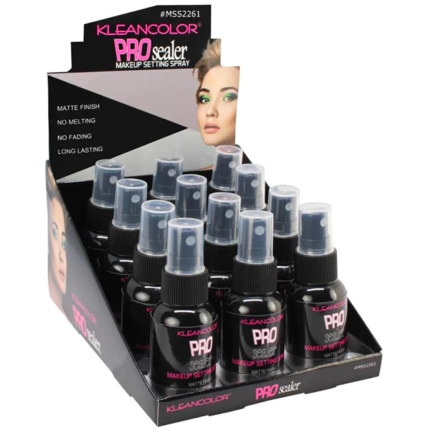 PREORDER - Kleancolor Pro Sealer Makeup Setting Spray matte (Docena)