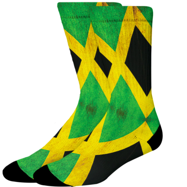 Meia Personalizada - Jamaica Flag