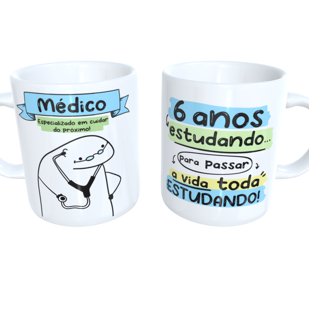 Caneca Flork Médico - Comprar em Proarc Gráfica