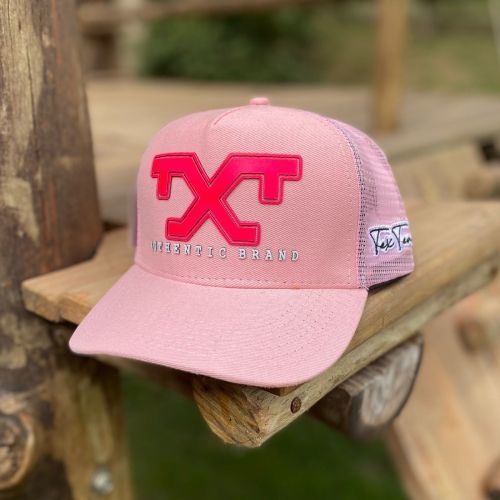 BONÉ TEX TEAM ROSA/PINK TXT
