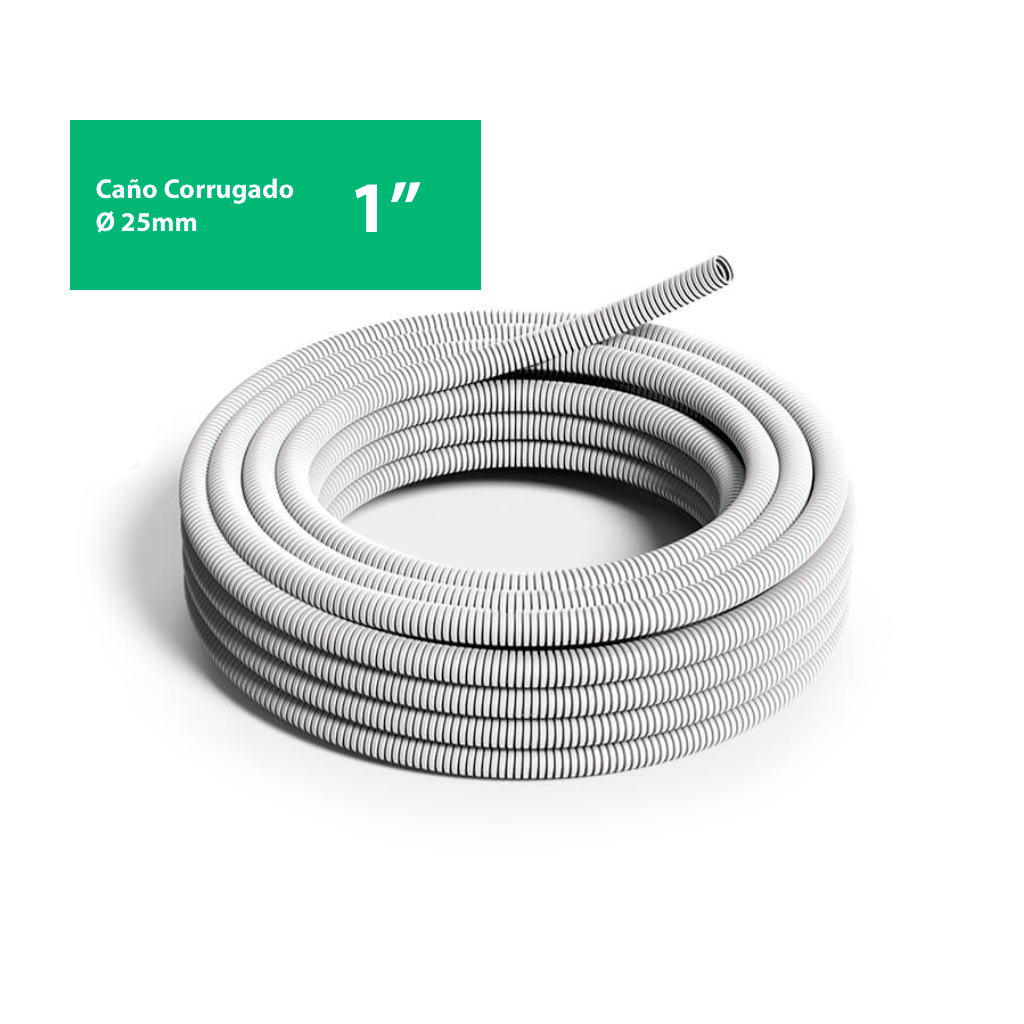 La Eléctrica SRL - Compra Online - Caño Corrugado 1" Genrod