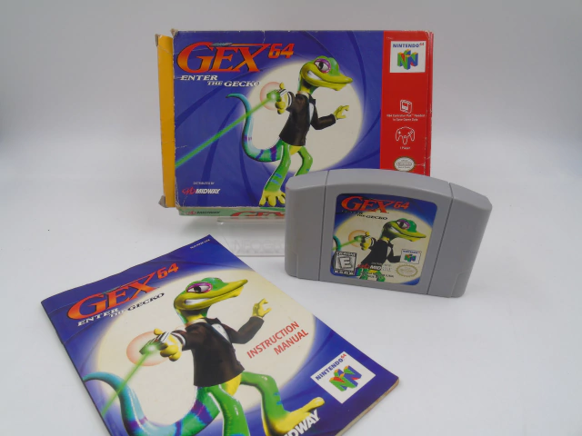 JOGO N64 - GEX 64 ENTER THE GECKO (1)