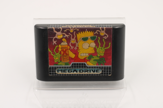 Jogo Mega Drive - The Simpsons: Bart vs. the Space Mutants