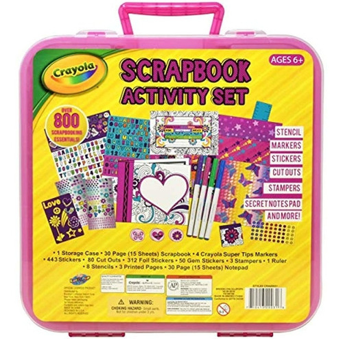Crayola Art Activity Set, Kit De Manualidades Para Niños