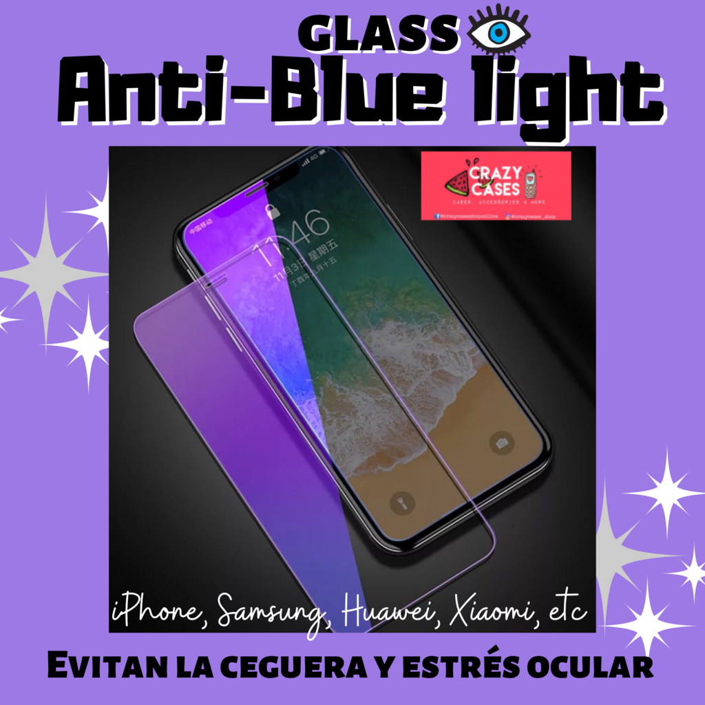 Anti-Blue light Glass iPhone - Comprar en Crazy Cases