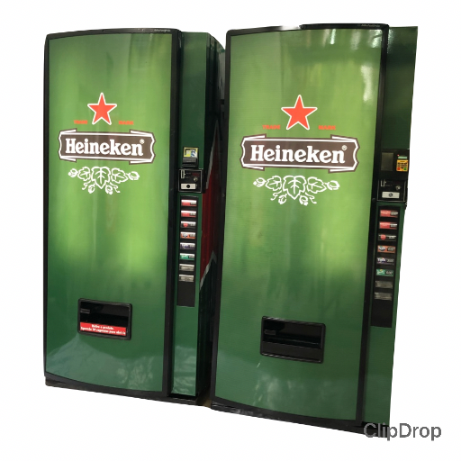 MÁQUINA DE VENDA AUTOMÁTICAS - HEINEKEN - SISTEMA DE CARTÃO