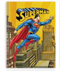 Caderno sd brochura superman 80fls - PAPELARIA DUDU