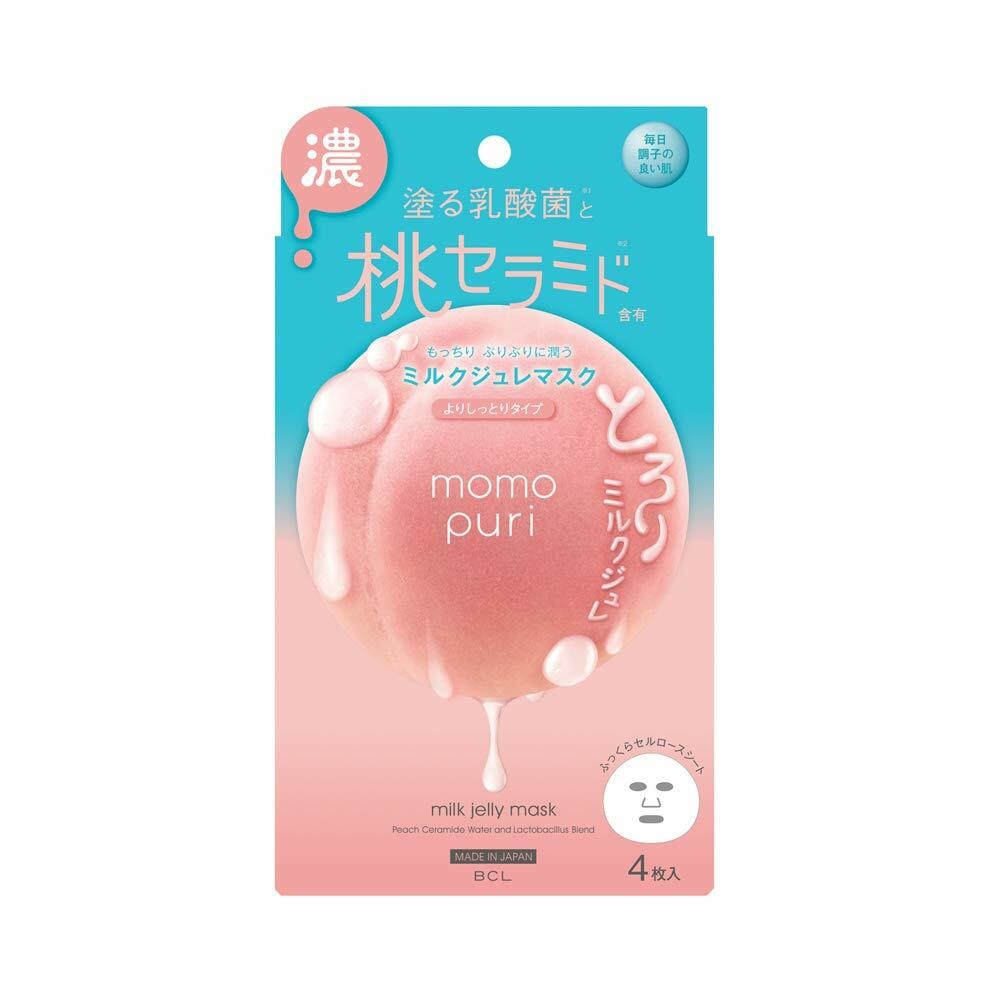 Momo Puri Peach Milk Jelly Mask