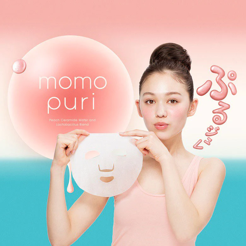 Momo Puri Peach Milk Jelly Mask