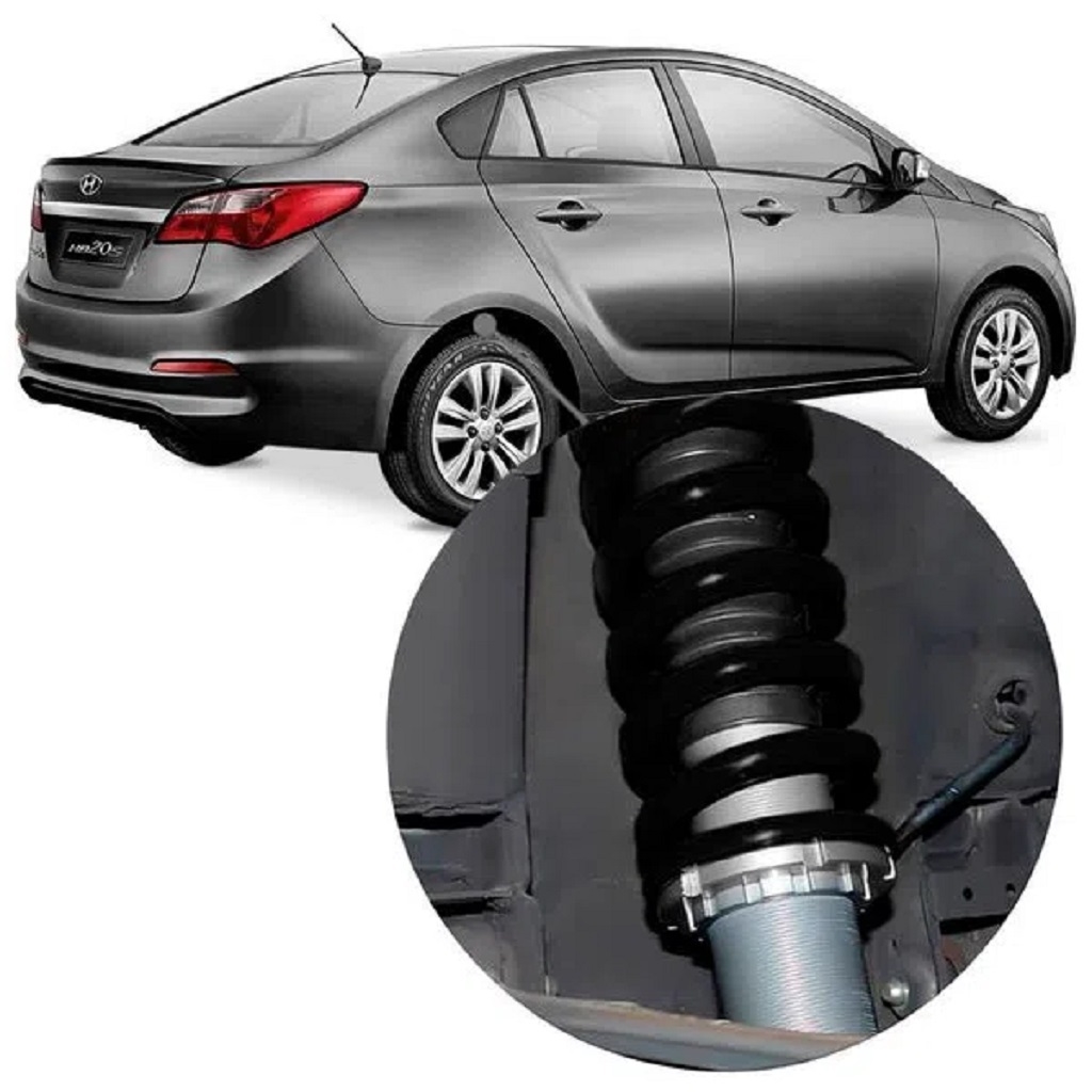 Par de Molas Traseiro HB20S 2013 a 2023 Aliperti AL547