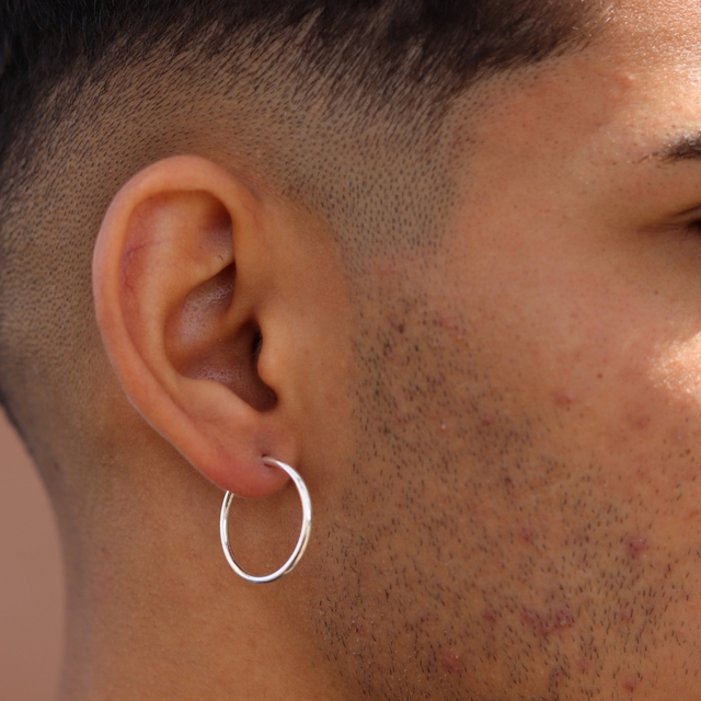 Argola Tradicionais Masculina Fina G