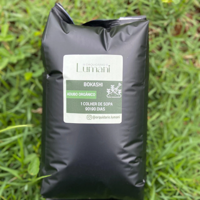 Adubo Orgânico Bokashi 1kg - Orquidário Lumani