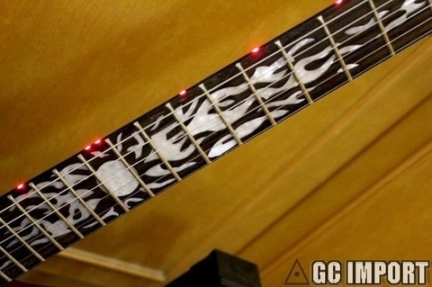 Guitarra ESP Explorer Ken Lawrence James Hetfield Replica Chinesa