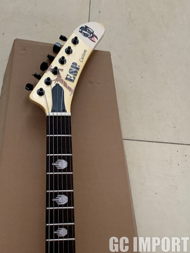 Guitarra ESP Explorer Mx-220 Eet Fuk James Hetfield Replica Chinesa