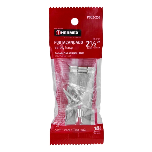 Portacandado de acero zincado 2-12', Hermex