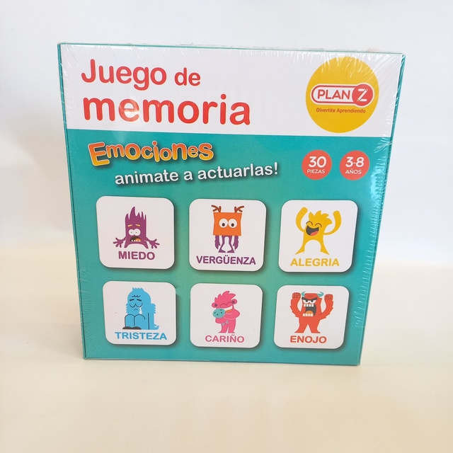 JUEGO DE MEMORIA - EMOCIONES (PZ065) - IAKI DIDÁCTICOS