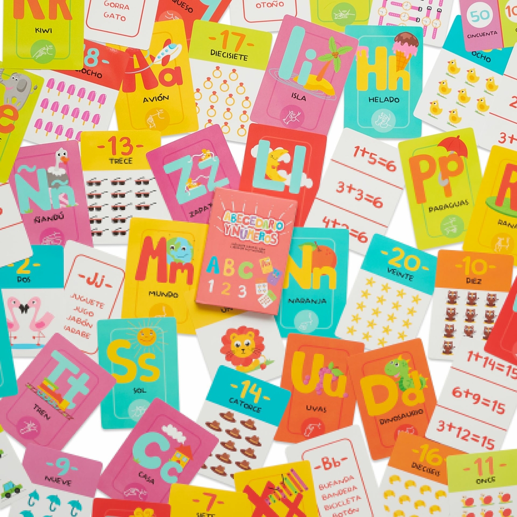 ABECEDARIO Y NUMEROS (BP025) - IAKI DIDÁCTICOS