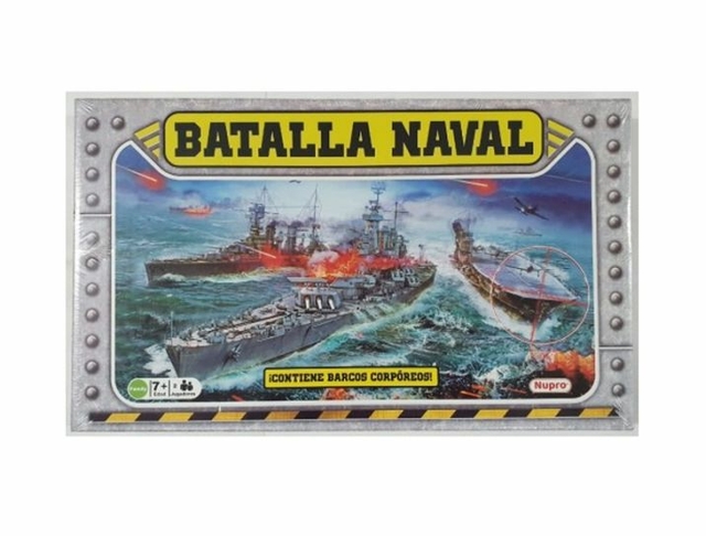 Nupro Juego Batalla Naval - Contiene Barcos Corporeos