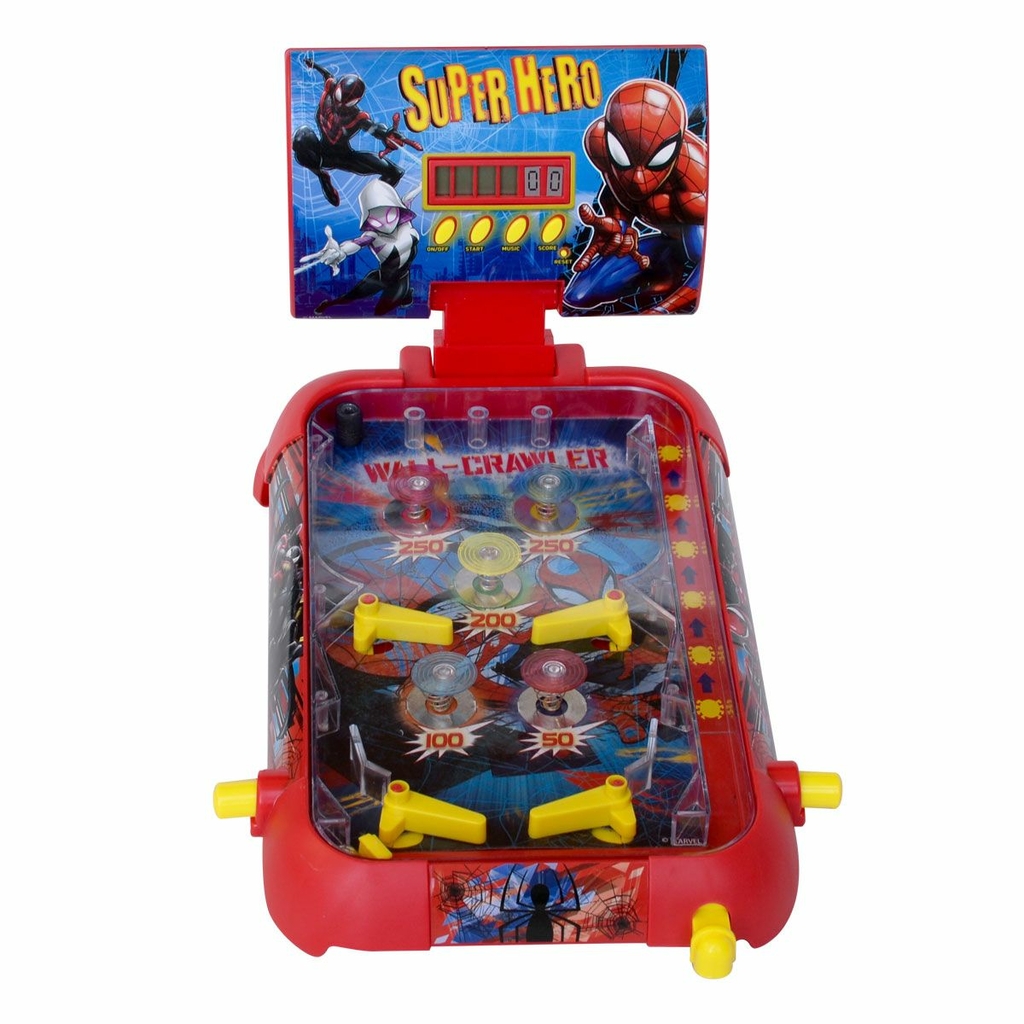 Ditoys Juego De Mesa Super Flipper Spiderman Hombre Araña - Panel Con ...