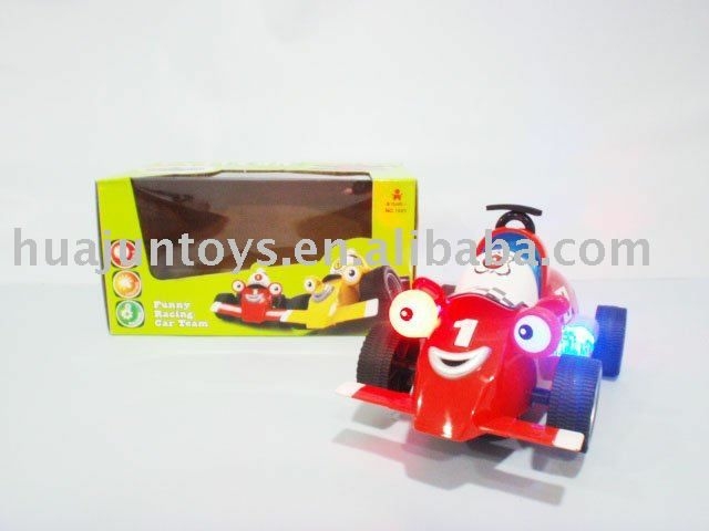 Auto Cyclone. Da vueltas, y tiene luces