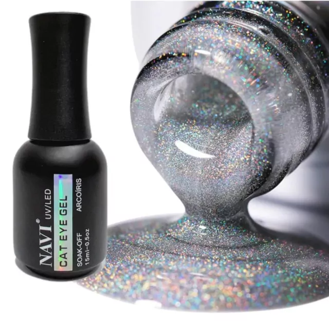 Navi - Esmalte Semipermanente Cat Eye Gel Arcoiris