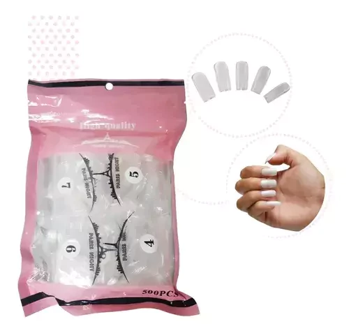 Tips para Soft Gel Paris Night X 500 Unidades en bolsa