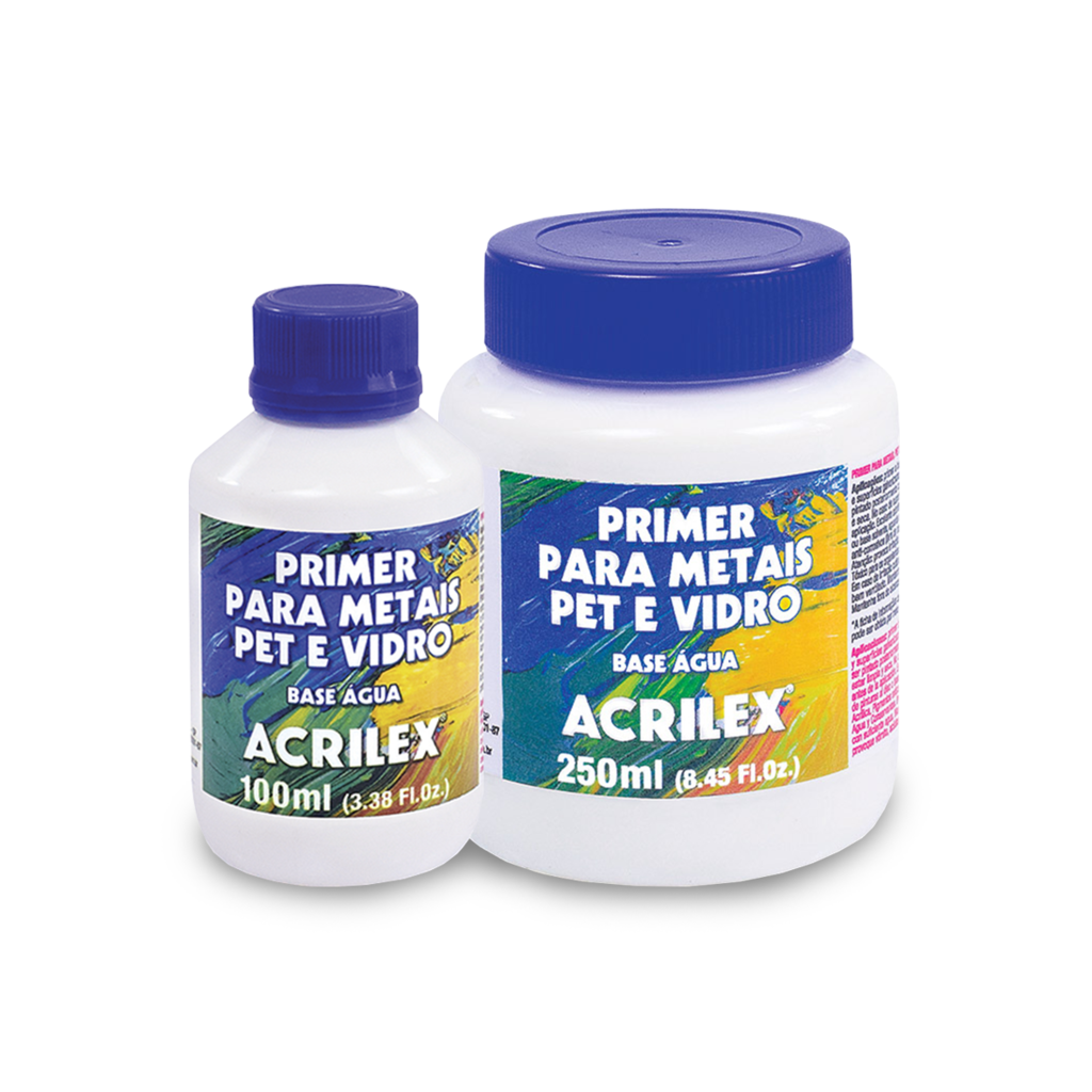 Primer para metais pet e vidros 100ml Acrilex