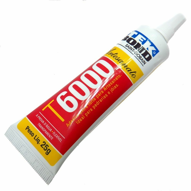 Cola permanente artesanato T6000 Tek Bond - Fazendo Arte