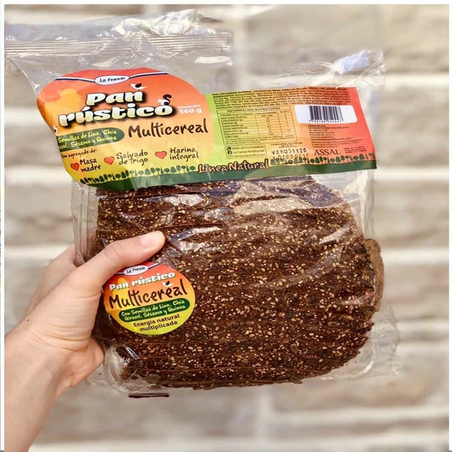 PAN RUSTICO MULTICEREAL - Comprar en Barú Tienda Natural