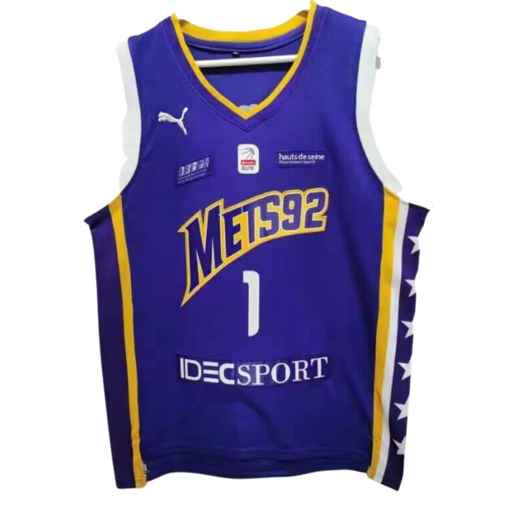 Regata METROPOLITANS92 - #1 Victor Wembanyama - Azul