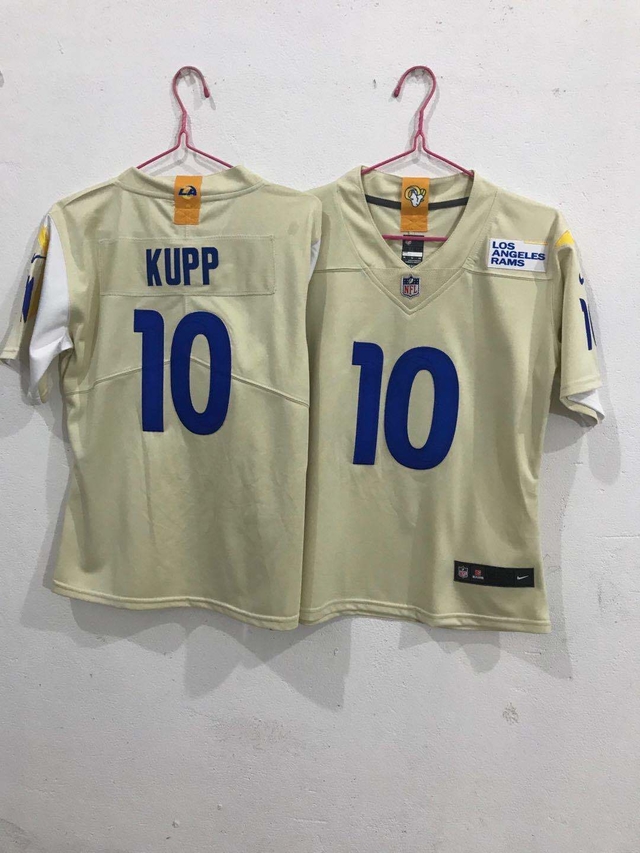 Jersey Los Angeles Rams Feminina - Bone - Beard&Sports