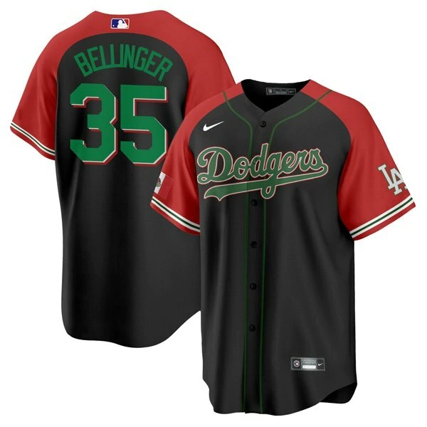 Jersey Los Angeles Dodgers Edição Especial Heritage Mexico