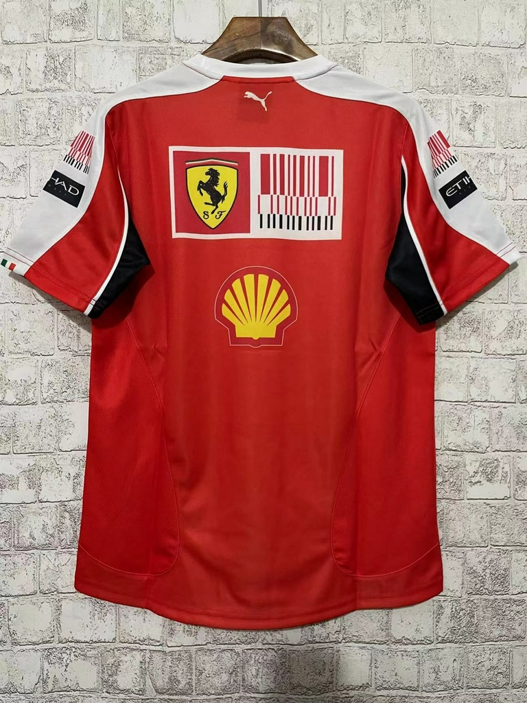 Camisa Ferrari Santander Red Soccer - Beard&Sports