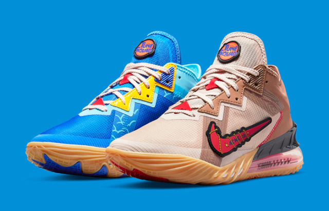 Tênis Nike Lebron XVIII Low - Wile E. vs Roadrunner Space Jam