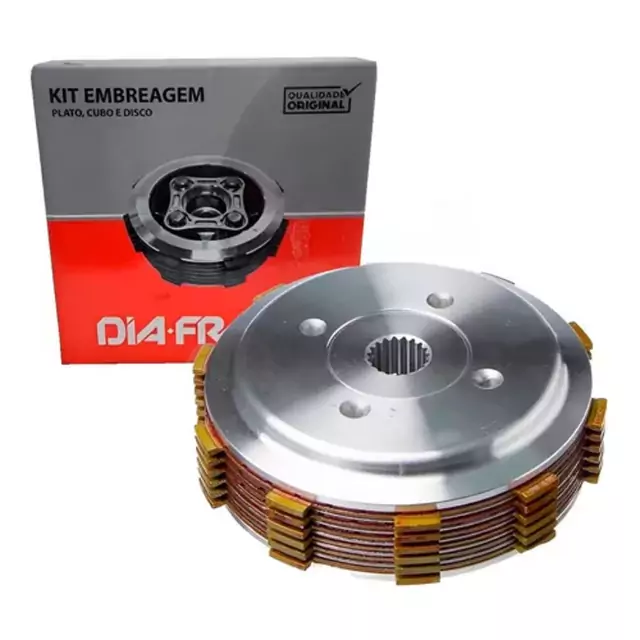 Kit Embreagem Completa YS Fazer / XTZ Lander 250 - Diafrag