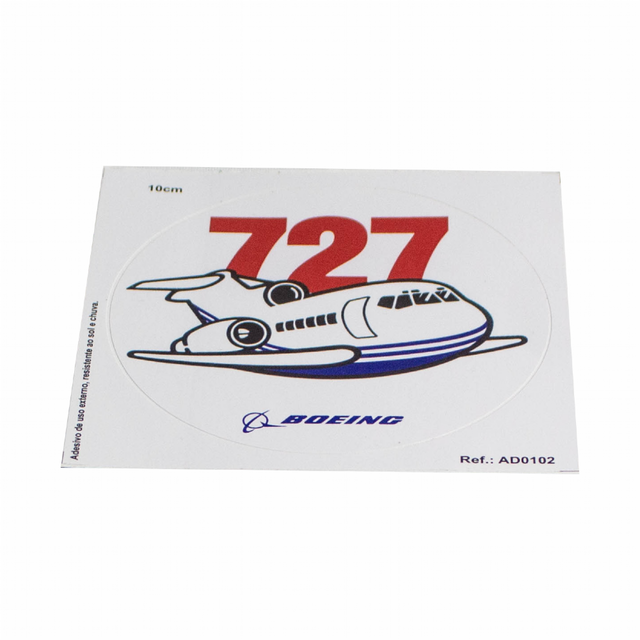 Adesivo Boeing 727 - Comprar em Pilot Shop Sorocaba