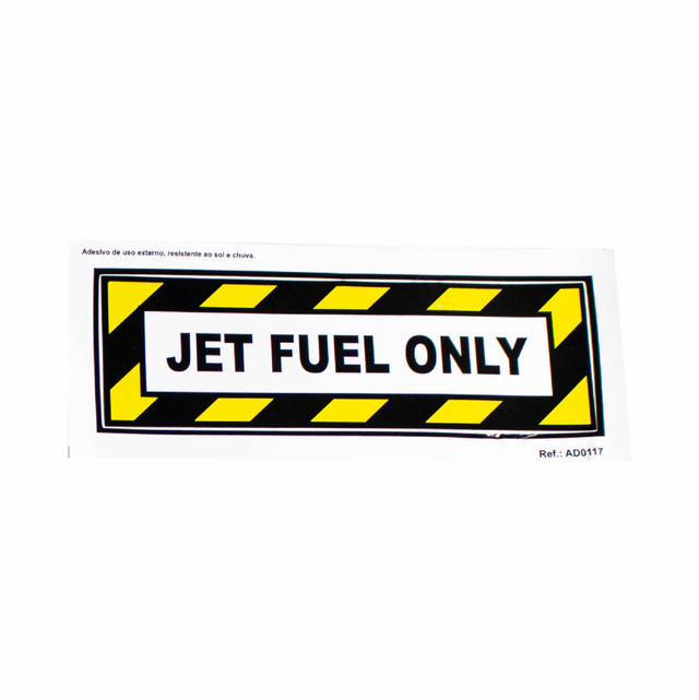 Adesivo Jet Fuel Only - Comprar em Pilot Shop Sorocaba