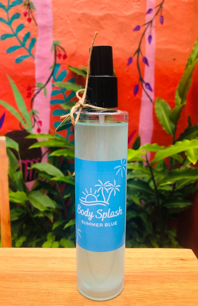 Body Splash Summer Blue 250 ml - AMARÉ & BONS FLUÍDOS